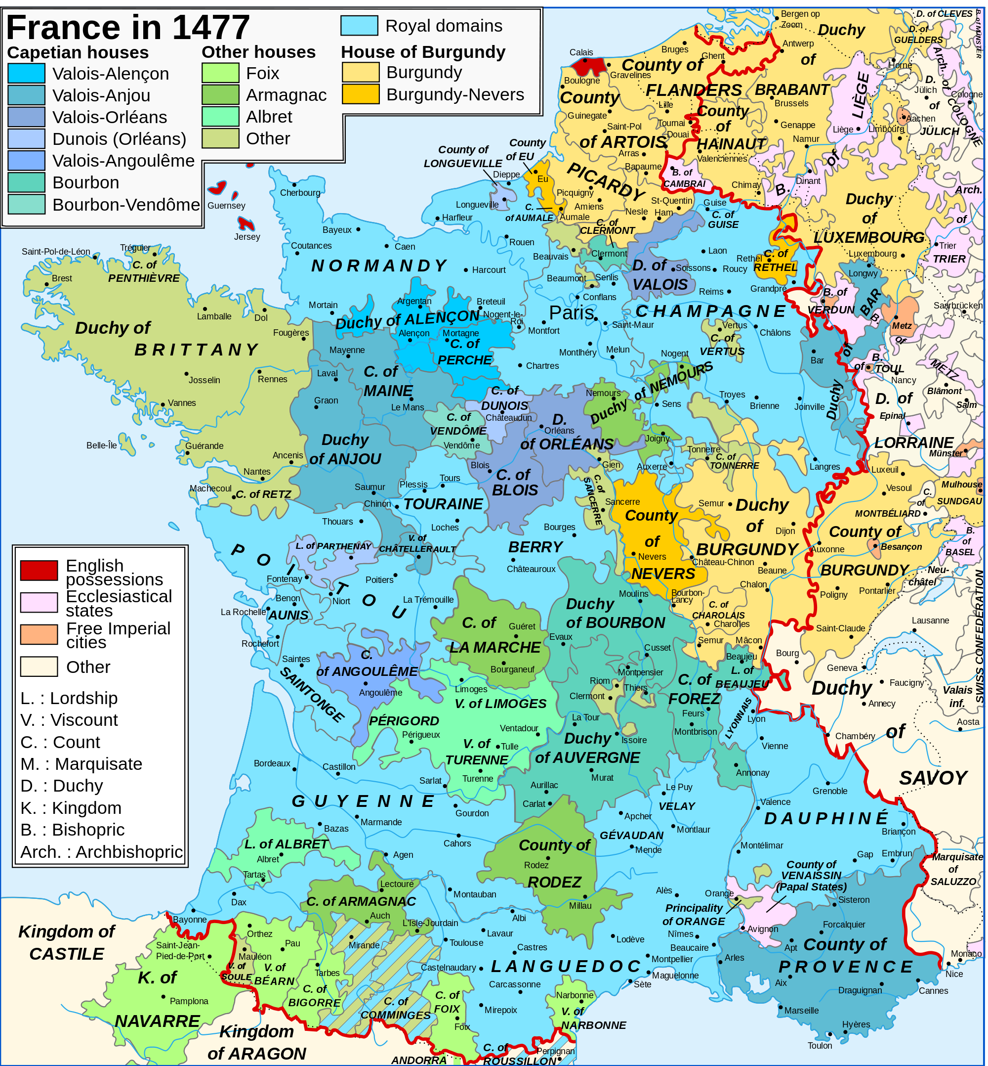The Formation of the Valois Burgundian Empire – Charles the Bold – The ...